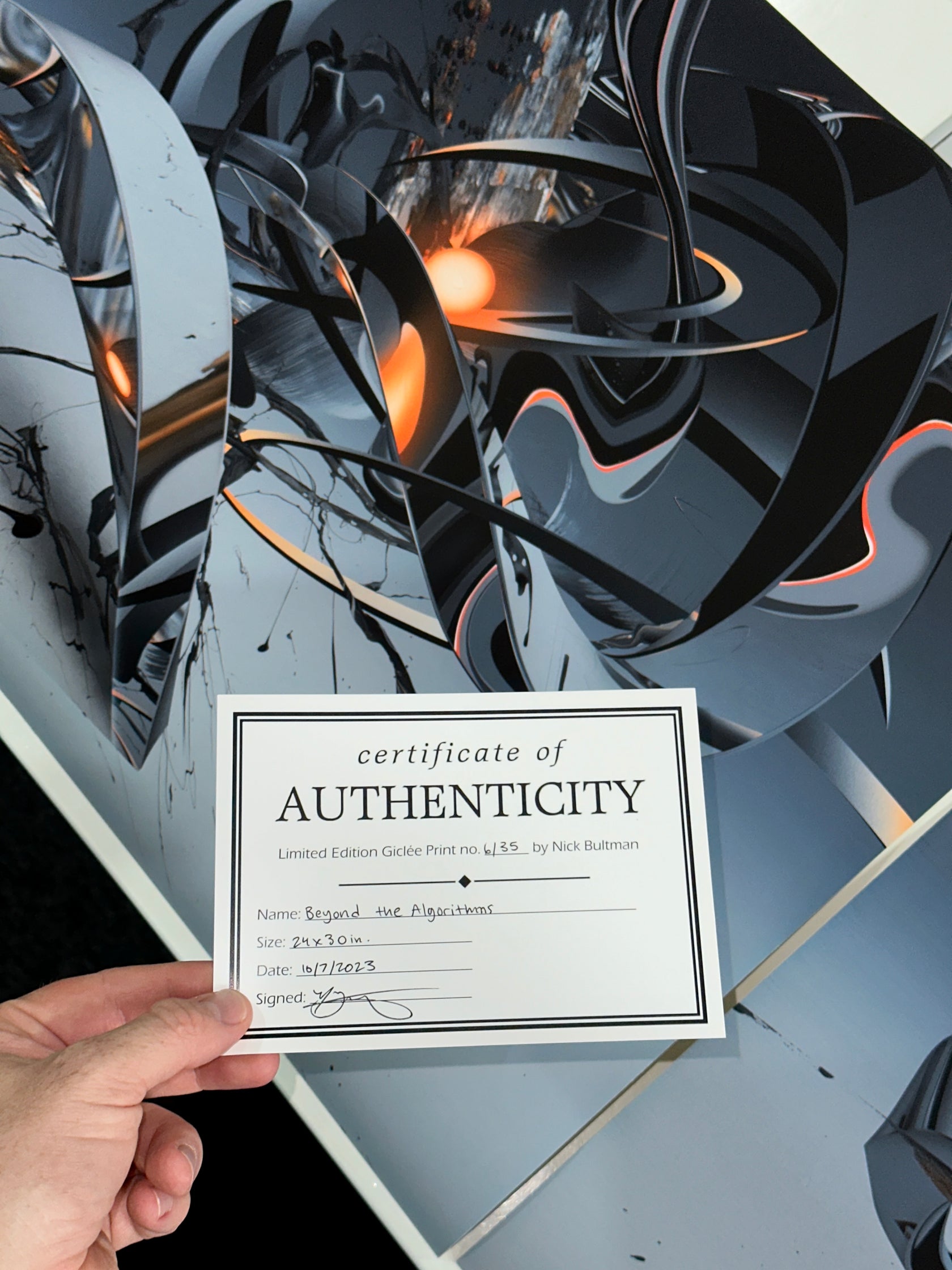 Beyond the Algorithms - Art Print – Nick Bultman Art